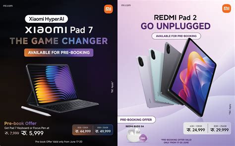Xiaomi Launches Xiaomi Pad Redmi Pad In Nepal Power Packed Tablets Now Open For Pre