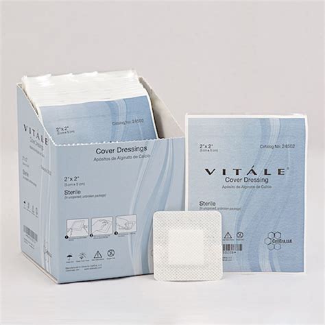 Cellera Vitale Cover Dressing 2x2 Inch Box Of 30 Adw Diabetes