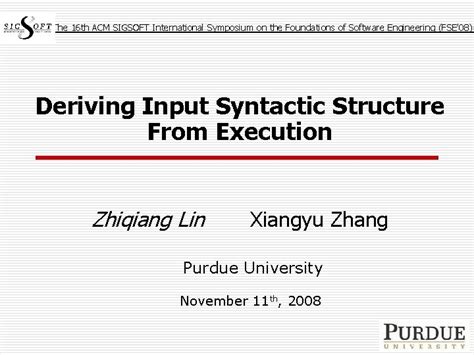 The 16 Th Acm Sigsoft International Symposium On