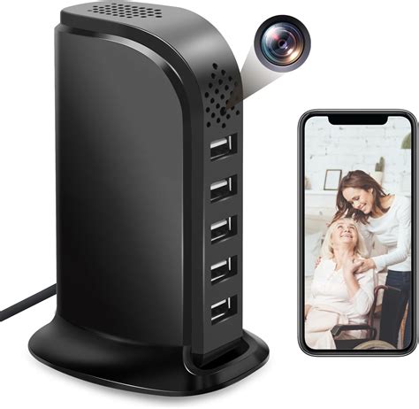 Advamsoler Wifi Usb Charger Hidden Camera1080p Mini Video