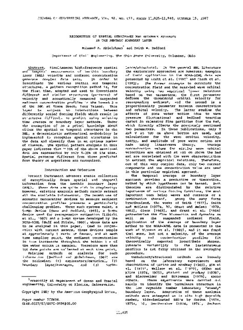 Pdf Recognition Of Spatial Structures And Ensemble Averages In The