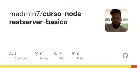 Github Madmin7curso Node Restserver Basico