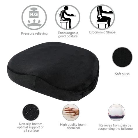 건강 쿠션 다기능 메모리 폼 의자 쿠션 앉은 곳 완화 명상을 위한 미용 엉덩이 쿠션쿠션 Aliexpress