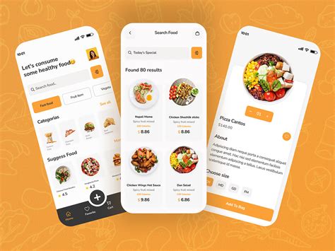 Food Ordering Mobile App On Behance