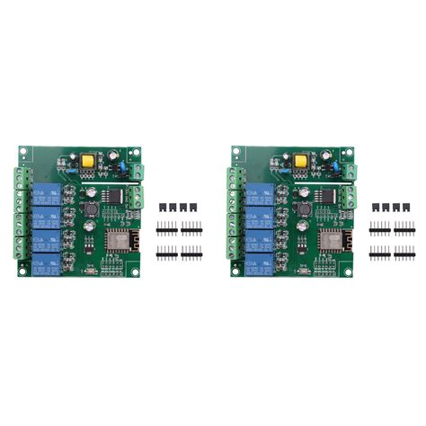 Joy Electronics Esp8266 Esp 12f Wifi модуль 4 канала Ac90 250vdc7 30v5v реле задержки купить
