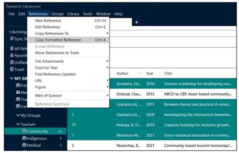 Work With Long Documents Endnote Extras Uniskills Curtin Library