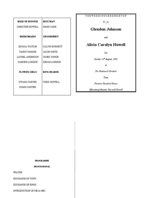 Bridal Party Edpm Pdf