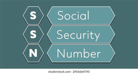 Ssn Social Security Number Acronym Concept Stock Vector Royalty Free 2223289543 Shutterstock