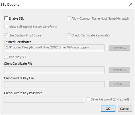 Use Ssh Tunneling To Access Azure Hdinsight Hive Server 2 Odbcjdbc
