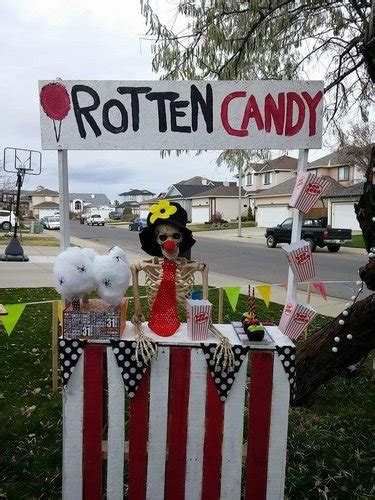 Rotten Candy Display Clowns Halloween Decorations Halloween Camping