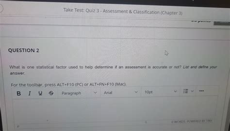 solved what is one statistical factor used to help determine