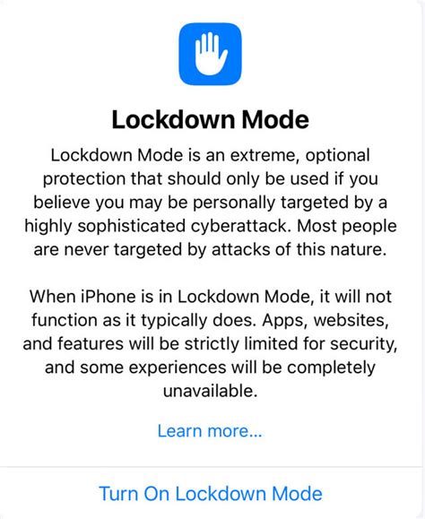 Analyzing IOS Lockdown Mode Browser Features And Performance