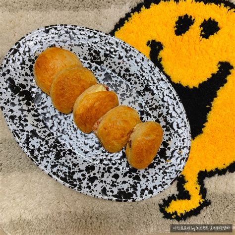 에어프라이어로 만드는 식빵 러스크 크림샌드 레시피