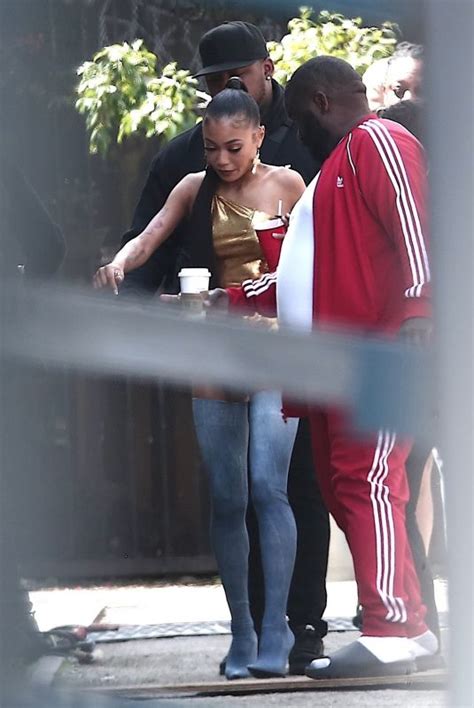 Coi Leray Arrives On The Set Of Her New Music Video In Los Angeles 04