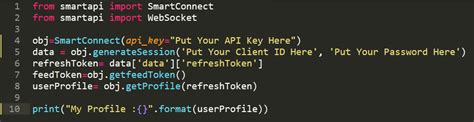 💯 Working Code To Fetch Client Profile Smartapi Forum