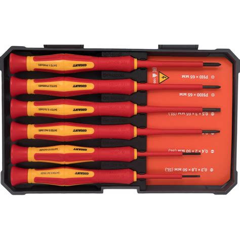 Набор диэлектрических отверток 6 шт Gigant Gbsd 1 выгодная цена