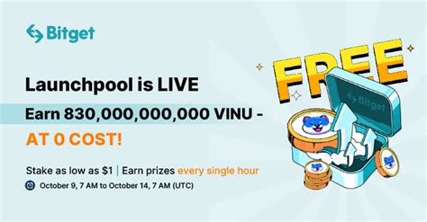 Bitget Launchpool Is Live Share 830 Billion Vinu In A Mega Prize Pool