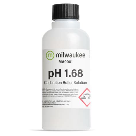 Milwaukee Ma9001 Ph 168 Buffer Solution Lab Grade ±001 Ph 230ml