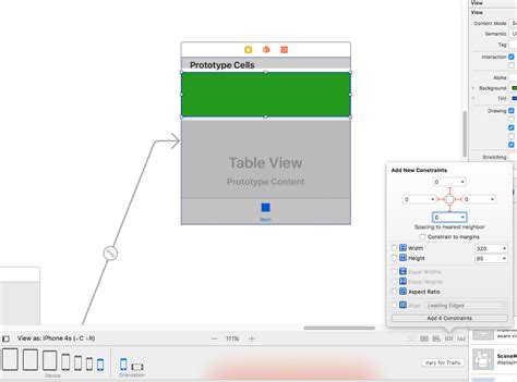 Ios Width Constraint Doesnt Work In Tableviewcell Stack Overflow