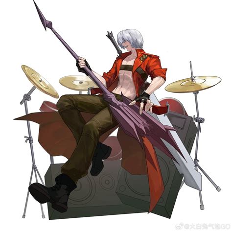 Dante And Nevan Devil May Cry And 1 More Drawn By Dabaitu Qipao Go