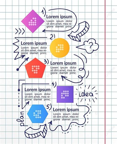 Step By Step Project Infographic Chart Design Template Template