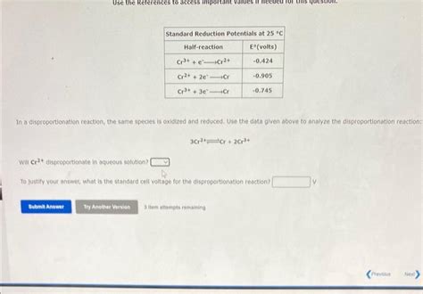 Solved In A Disproportionation Reaction The Same Species Is