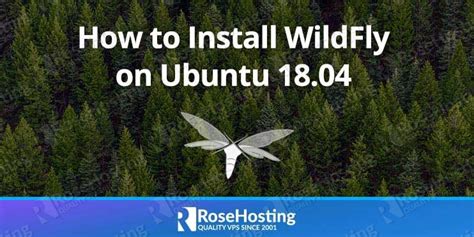 How To Install WildFly On Ubuntu RoseHosting