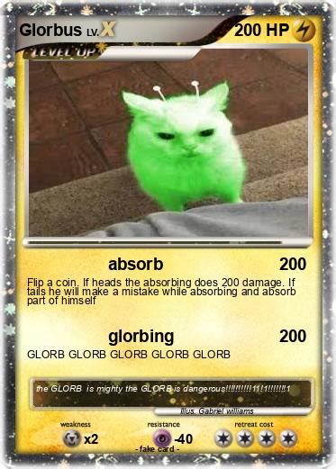 Pokémon Glorbus Absorb My Pokemon Card