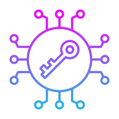 Encryption Generic Gradient Outline Icon