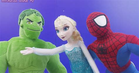 Elsa Spiderman Ve Hulk Un Maceralar Dk Full Zle Spiderman Ve Elsa B Y K Bulu Ma