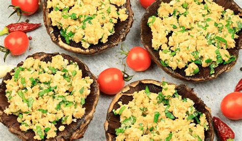 Gratina Unos Portobellos Y Rellénalos De Brócoli