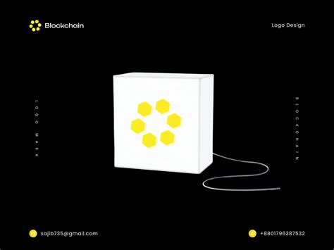 Blockchain Crypto Web Modern Logo Behance