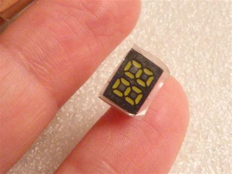 Teeny Tiny Ultra Miniature 2 Digit 7 Segment Display Buy 7 Segment Gogo Tronics Hobby