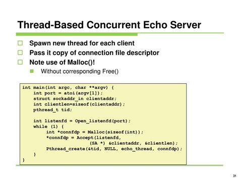 Ppt 2011 2 시스템 프로그래밍 Class 14 Concurrent Programming Powerpoint