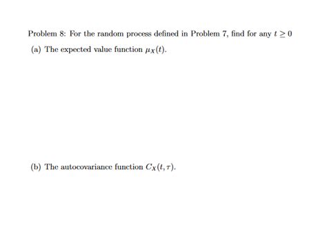 Solved Problem Let W Be A Continuous Valued Uniform Chegg