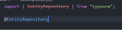 Typescript Problem Using Typeorm On NestJs Can T Import Entity Repo Stack Overflow