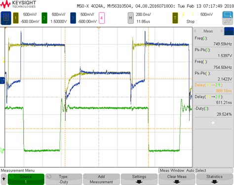 seventh system configuration measurement for falling edge propagation