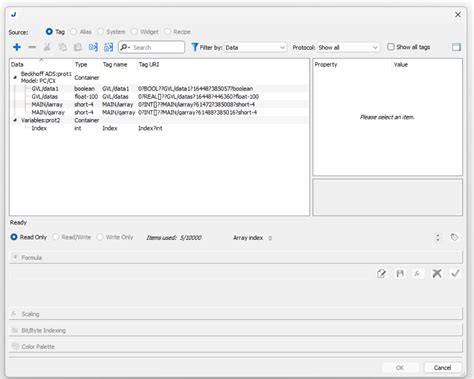 exor part 10 connect to beckhoff with ads and use the reciple function