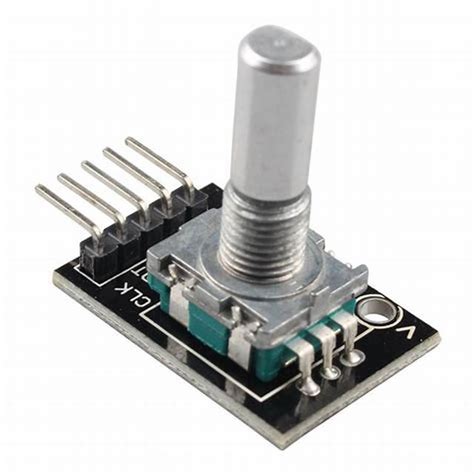 Green Rotary Encoder Module For Arduino Without Demo Code Zbotic