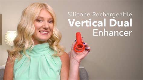 Sex In Seconds Toys Edition Silicone Rechargeable Vertical Dual Enhancer YouTube