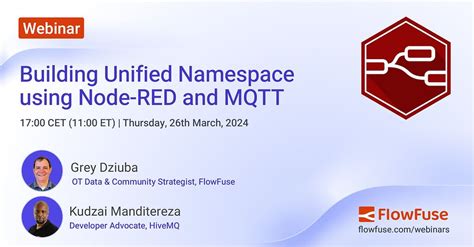 Building Unified Namespace Using Node Red And Mqtt Events Node Red