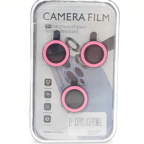 خرید و قیمت محافظ لنز دوربین شب رنگ آیفون 13پرو و 13پرومکس رنگ صورتی ترب