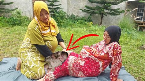 KAGET IBU HAMIL TIBA2 KONTRAKSI SAMPAI MELAHIRKAN BAYI CANTIK GARA2 KE ...