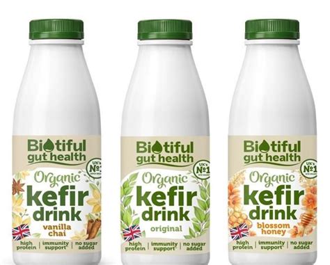 Biotiful Gut Health Expands Organic Range With Two Kefir Drink Skus