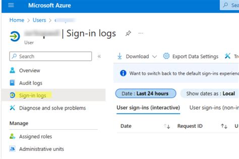 Export Users Activity And Sign In Logs In Entra Id Azure Ad Theitbros