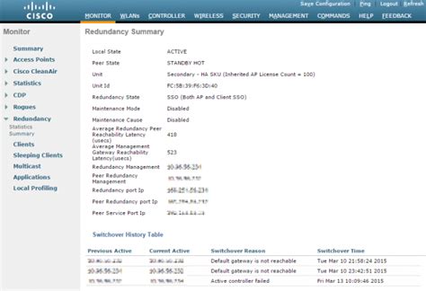 Cisco WLC HA Failure Scenario Network Guy