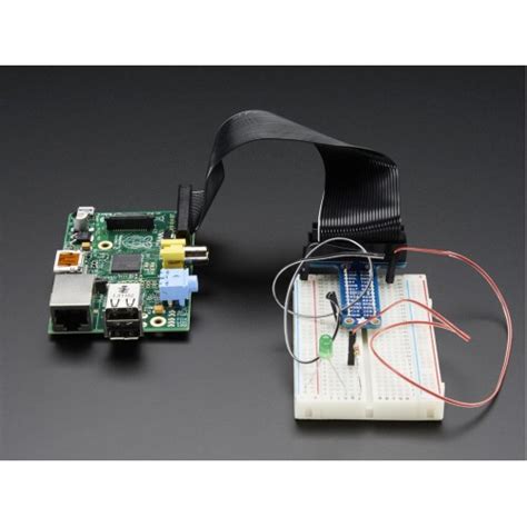 Adafruit Assembled Pi T Cobbler Breakout For Raspberry Pi
