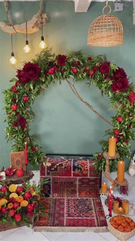 دکور یلدایی 2024؛ برای آتلیه عکاسی عروس خانمهای مشکل پسند طرح های ترند