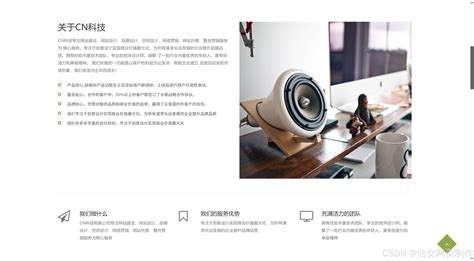 20 web前端网页案例——【互联网服务科技公司响应式自适应网页 （ 8页）】 大学生期末大作业 html css js 国内 响应式web