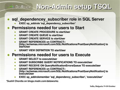 Ppt Sql Server 2005 Query Notifications Powerpoint Presentation Free